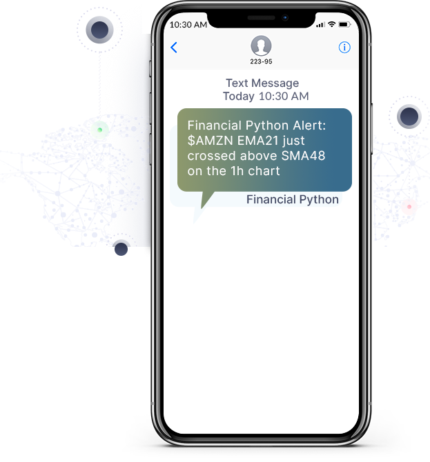 Financial Python Customizable Ema And Sma Crossover Notifications